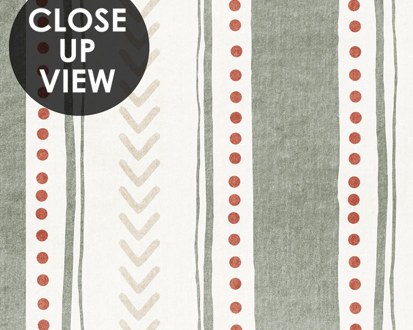 Playful Nursery Stripe Lines Wallpaper Mural • Wallmur®